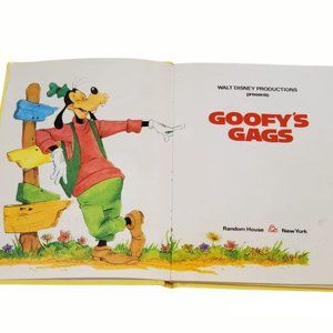 Disney | Other | 974 Goofys Gags Childrens Book Walt Disney | Poshmark